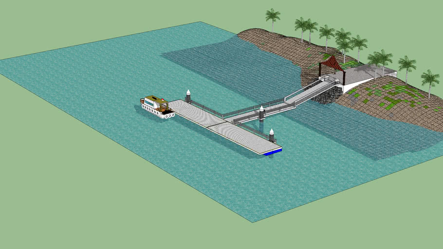 Ubin LIving Lab Pontoon | 3D Warehouse