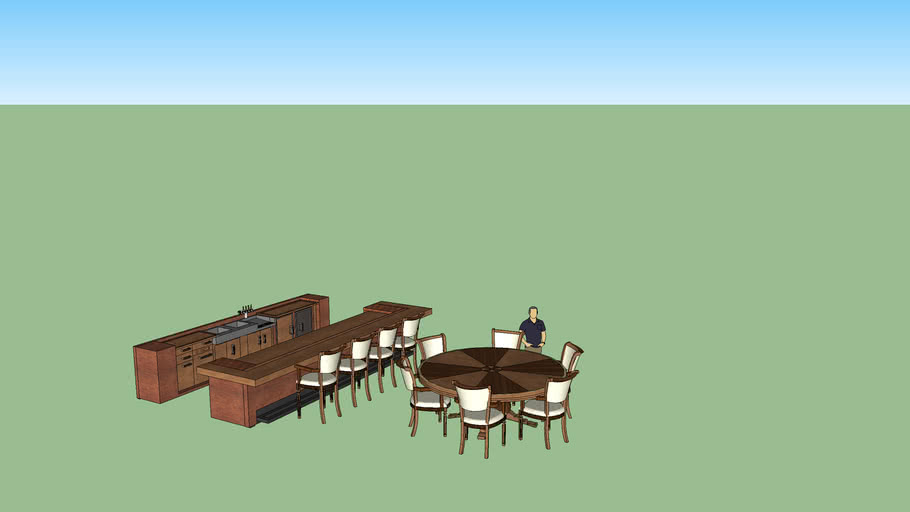 BAR AND TABLE | 3D Warehouse