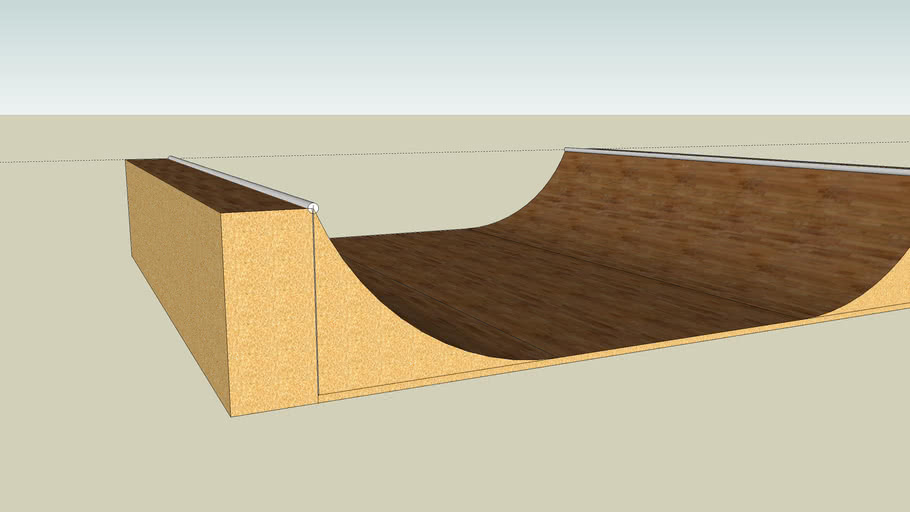 mini half pipe | 3D Warehouse