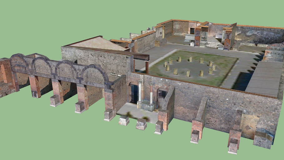 Pompeii Macellum | 3D Warehouse