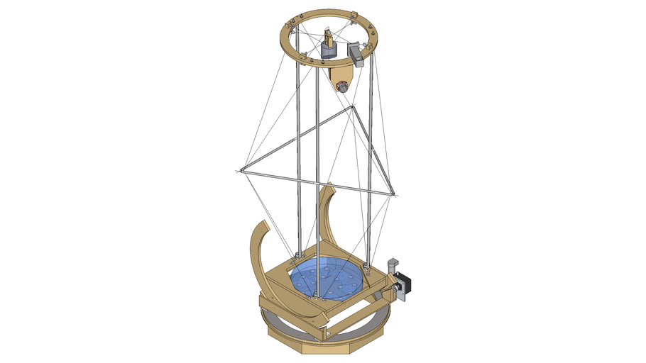 Don's Tensegrity 3 Strut String Telescope | 3D Warehouse