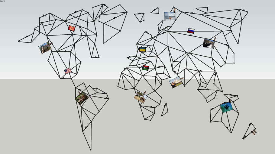 Map métal | 3D Warehouse