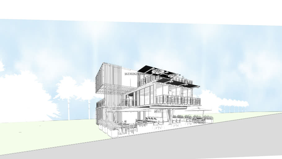 OP 1 CONTAINER OFFICE | 3D Warehouse