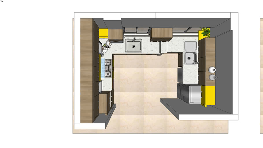 Modular kitchen | 3D Warehouse