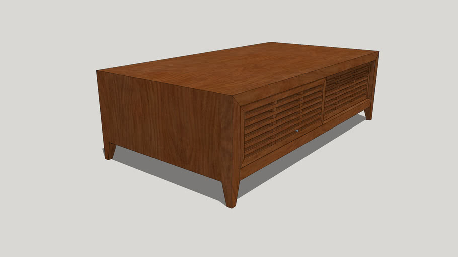 Tv Unit -Solid Wood.skp | 3D Warehouse