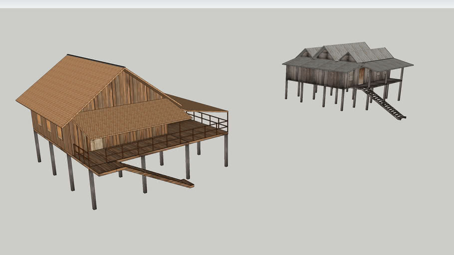 khmer house | 3D Warehouse