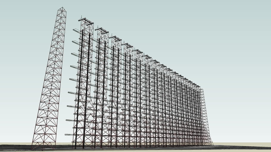 OTH Radar Receiving antenna | 3D Warehouse