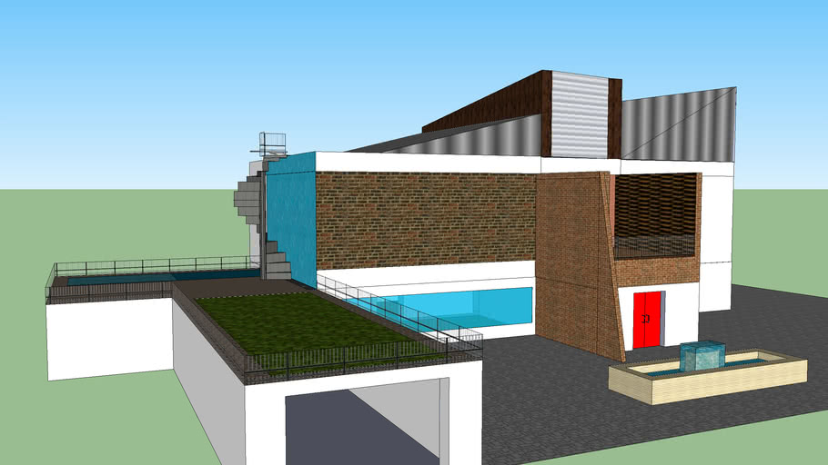 epic modern house | 3D Warehouse