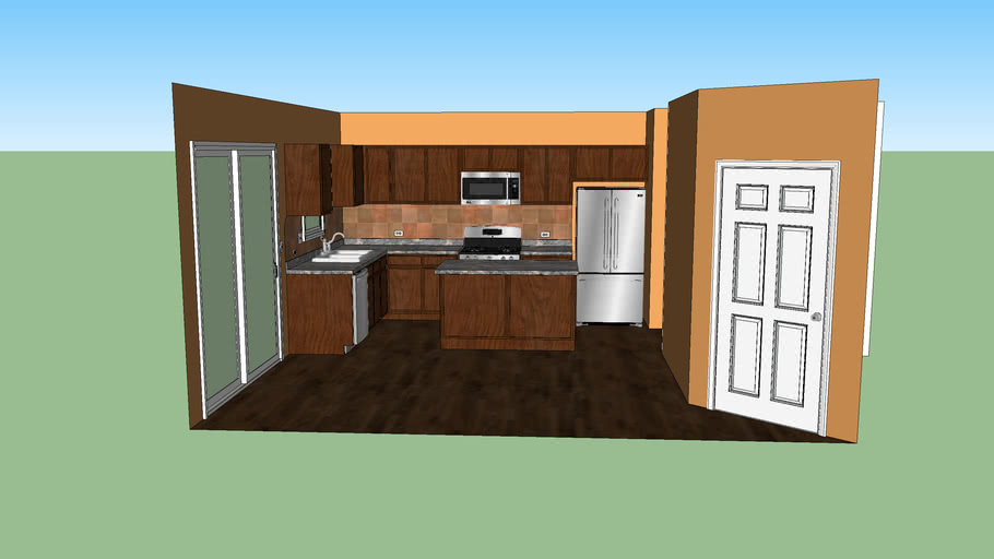 Small Kitchen | 3D Warehouse