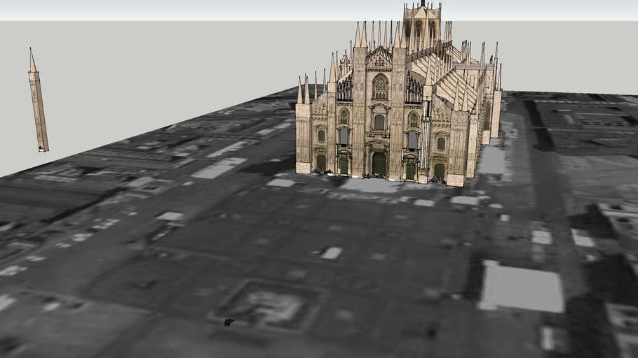 duomo di milano church italy | 3D Warehouse