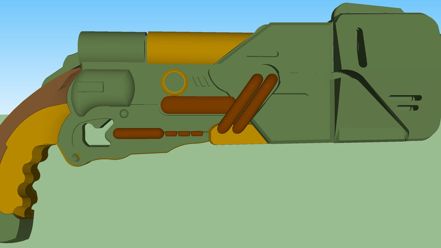 Strontium Dog Westinghouse Blaster | 3D Warehouse