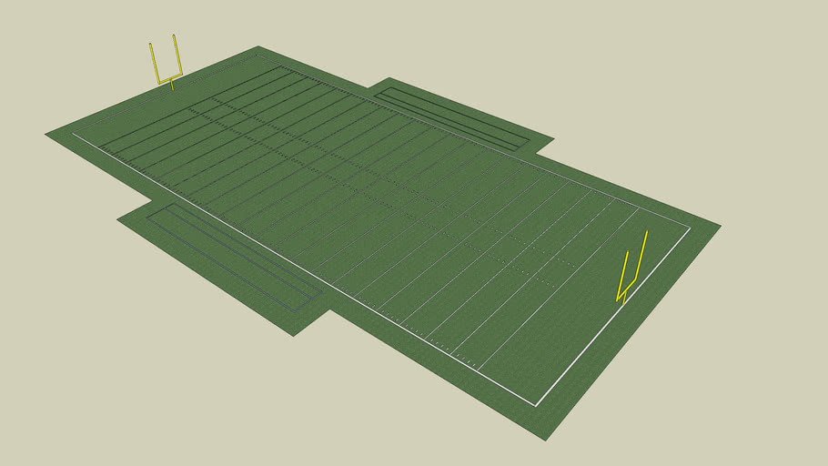 Football Field | 3D Warehouse