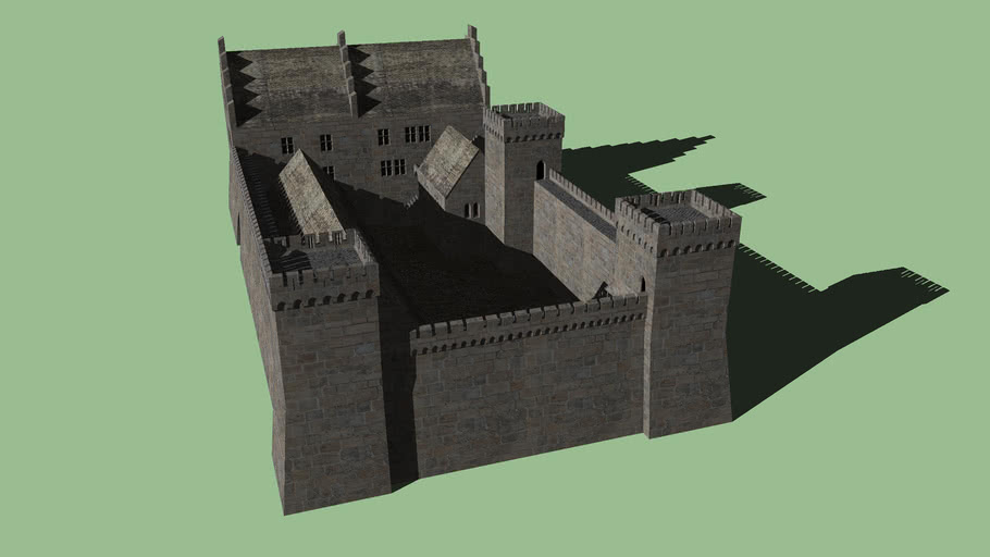 Rectangular French Castle | 3D Warehouse