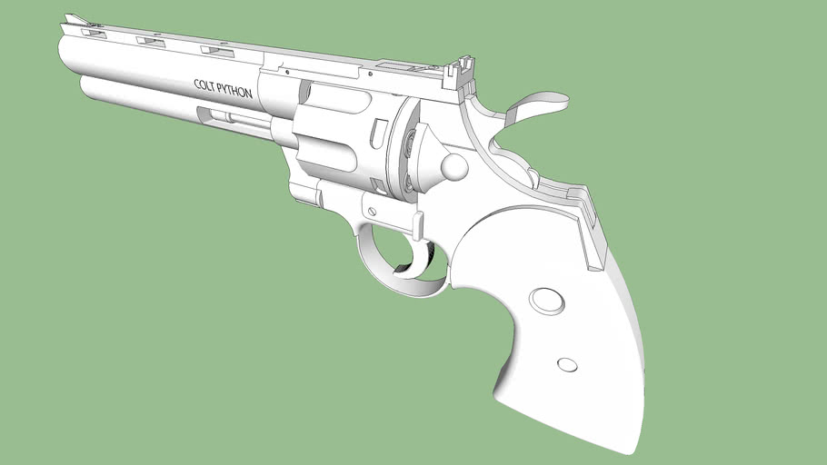 Revolver Colt Python .357 | 3D Warehouse