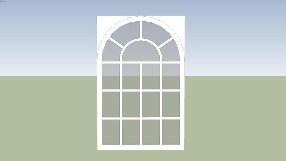 Window Round Top | 3D Warehouse