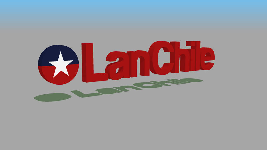 LAN Chile logo (1980 - 1998) | 3D Warehouse