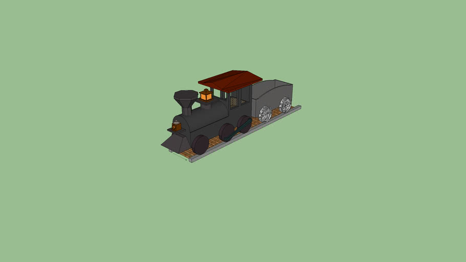 Simple Old Train | 3D Warehouse