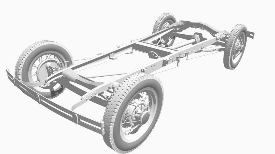 Ford Model A (1) | 3D Warehouse