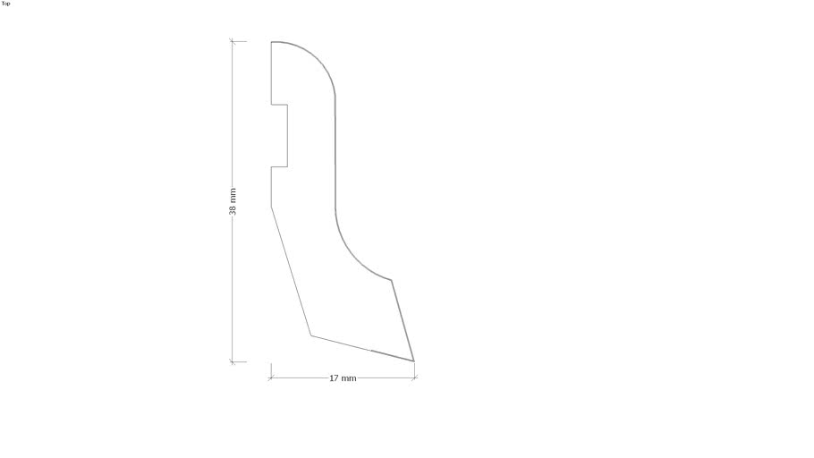 2d molding | 3D Warehouse