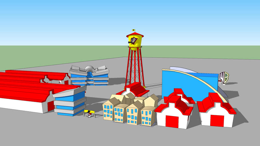 Kids' WB! backlot- WIP | 3D Warehouse