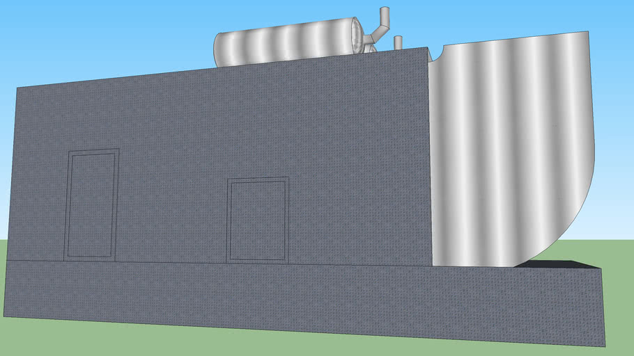 2.5mW Diesel Generator | 3D Warehouse