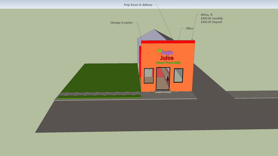 Jugo juice Bar | 3D Warehouse