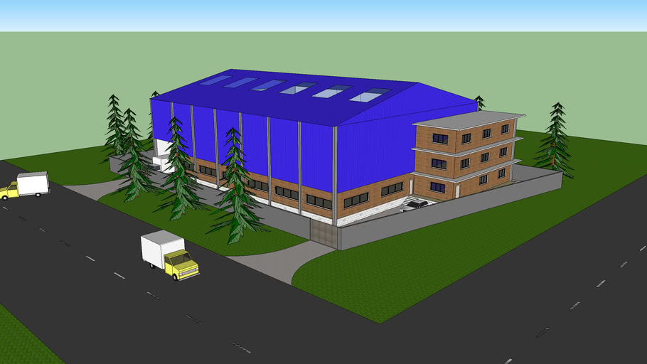 Factory Shed | 3D Warehouse