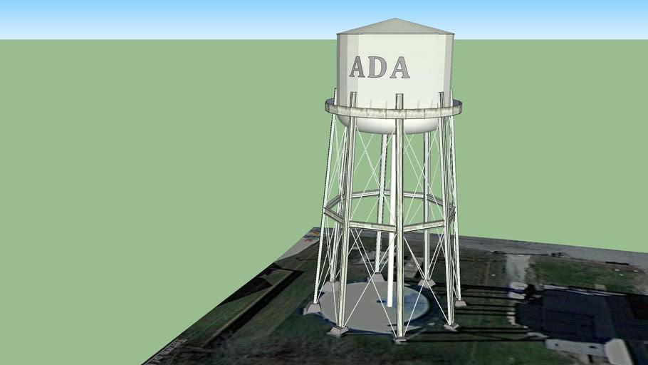 Ada Water Tower | 3D Warehouse