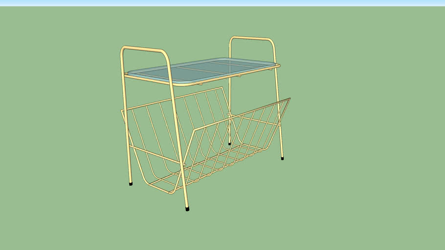 Magazine rack year 60 | 3D Warehouse