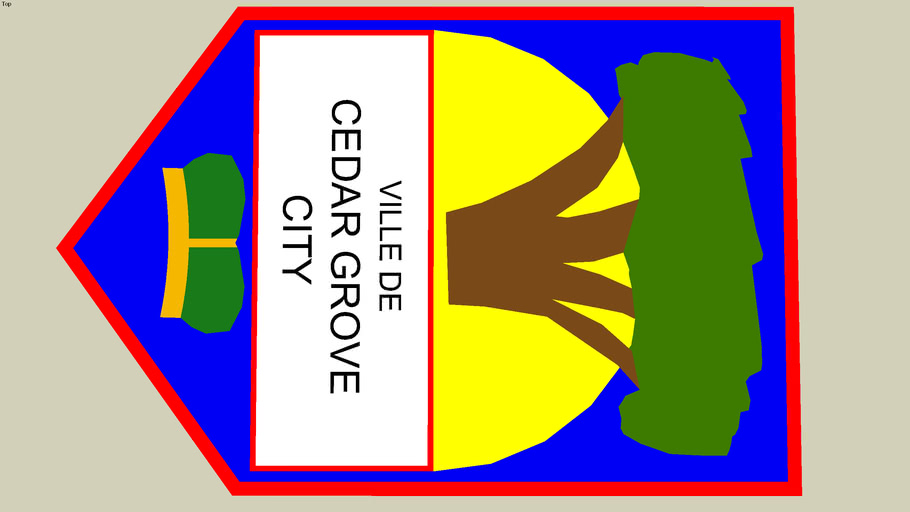 Cedar Grove CITY LOGO | 3D Warehouse