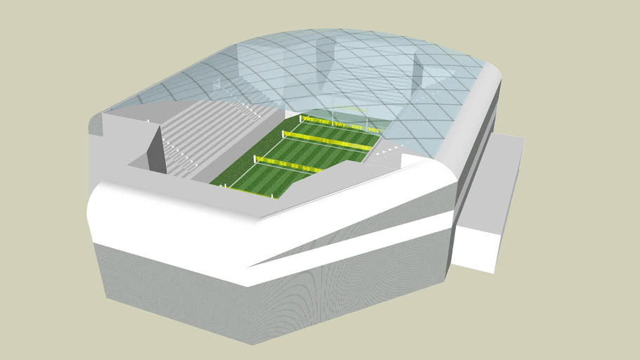 the BUDGET regional rugby stadium | 3D Warehouse