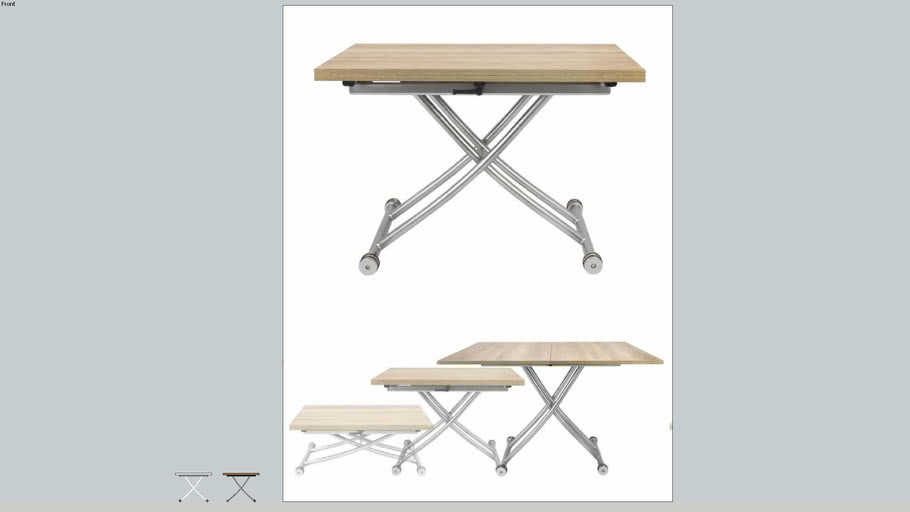 Folding table | 3D Warehouse