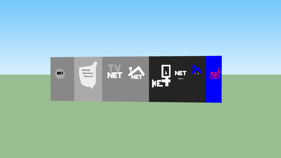 Net Logo History logo remake | 3D Warehouse