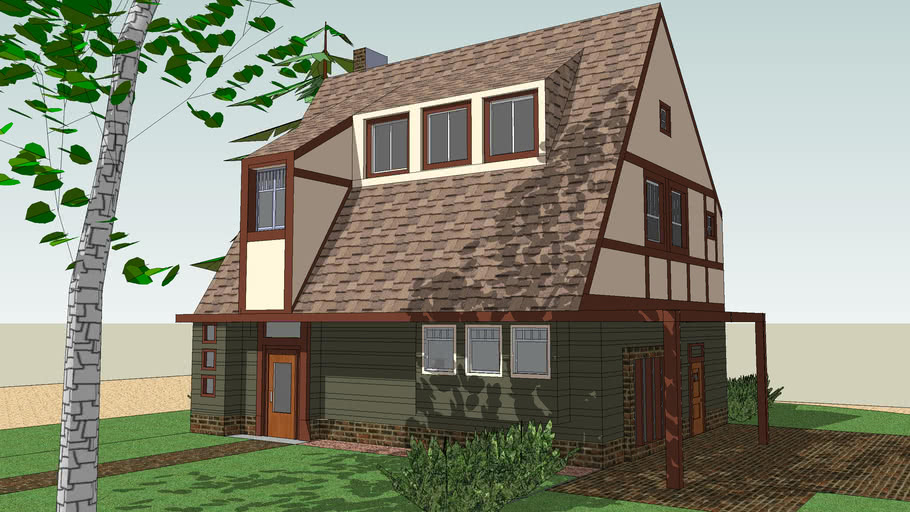 craftsman cottage | 3D Warehouse