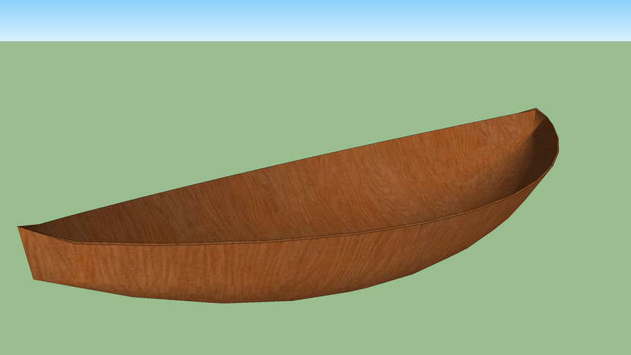 Bote de madera | 3D Warehouse