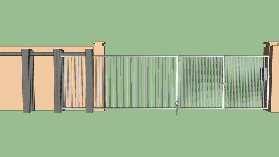Rolling Gate | 3D Warehouse