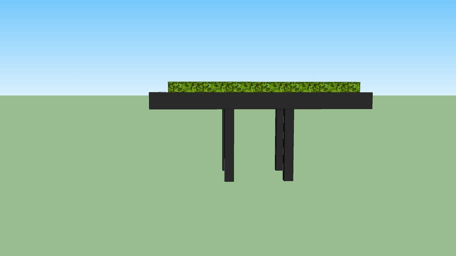 short cross section planter | 3D Warehouse