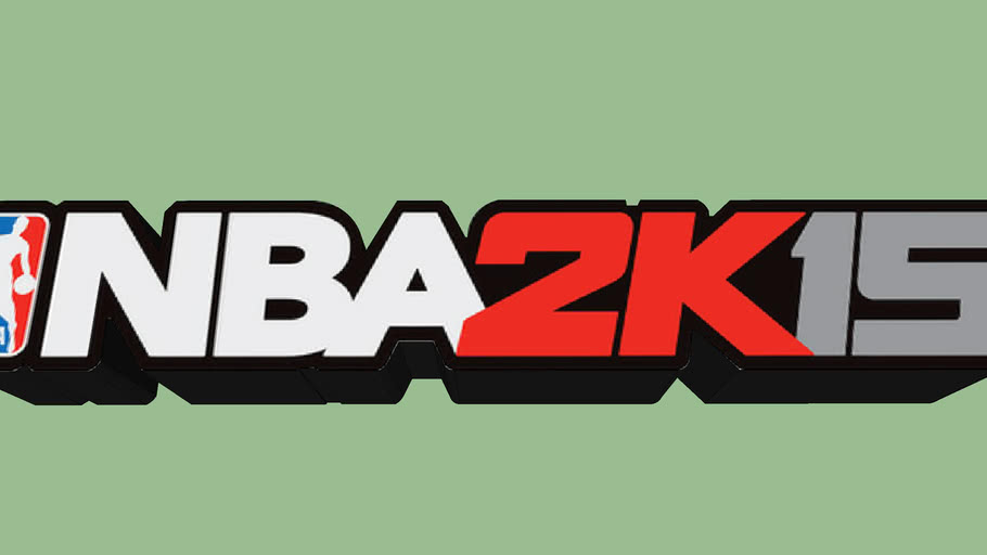 NBA2K15 3D Logo | 3D Warehouse