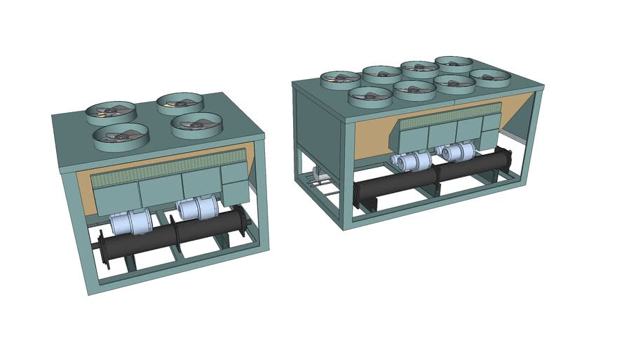 Chiller Carrier 30GX | 3D Warehouse