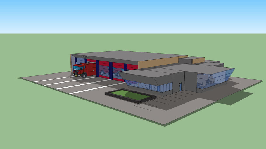 fire fighter station | 3D Warehouse