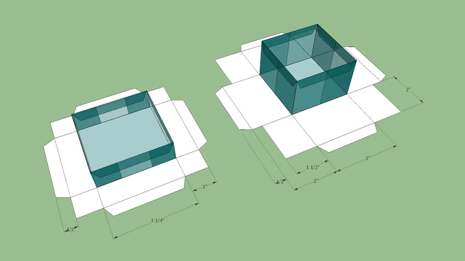 simple box cutouts | 3D Warehouse