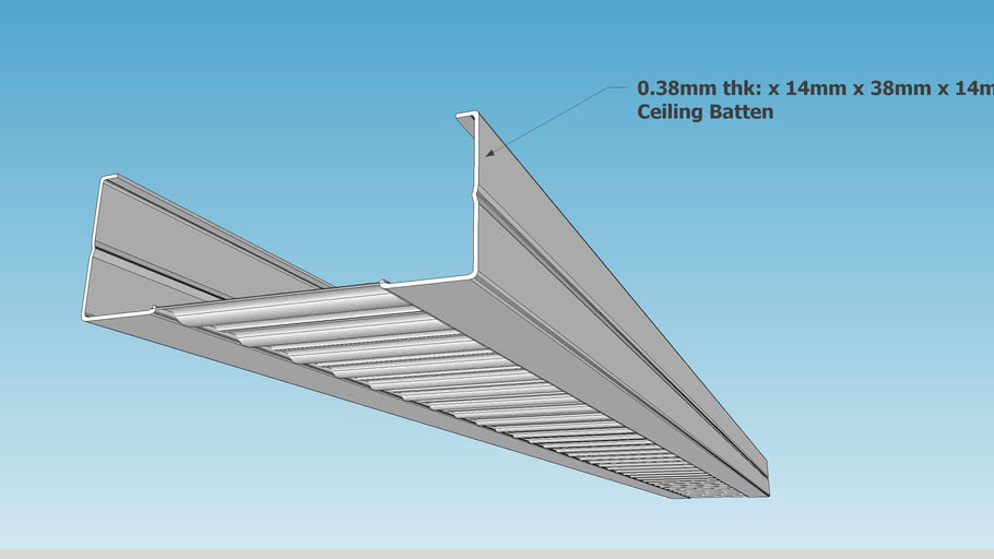 Ceiling Batten | 3D Warehouse