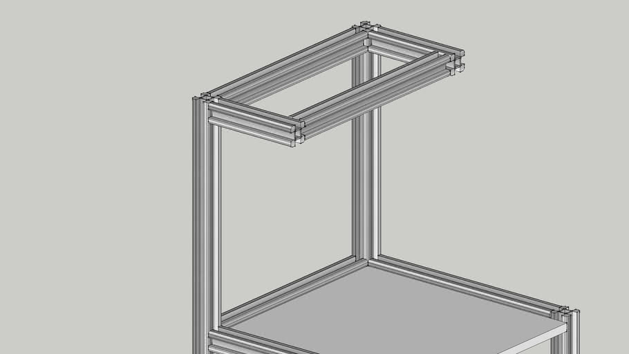 Aluminium profile table | 3D Warehouse