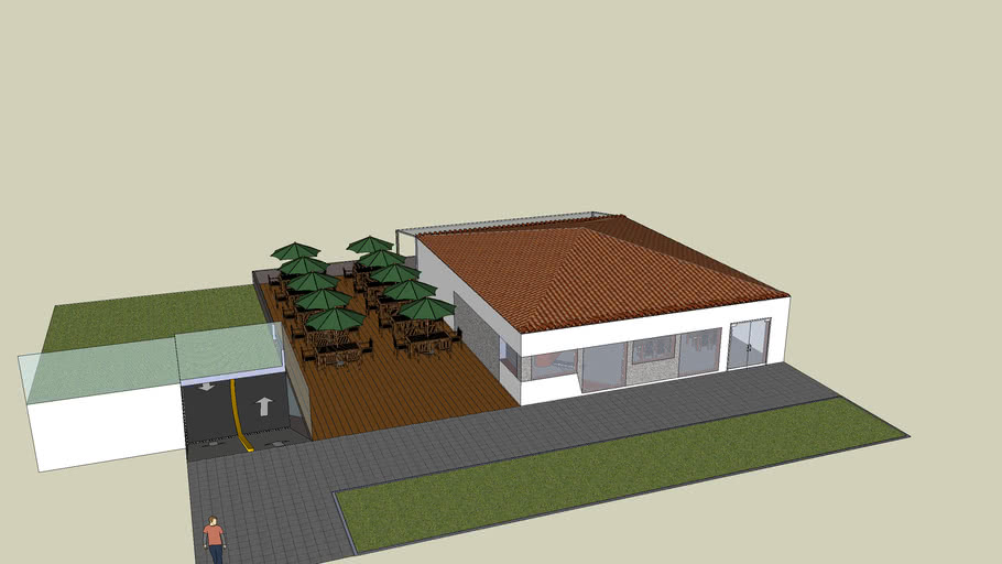 modern bar. INSIDE DONE!!!! | 3D Warehouse