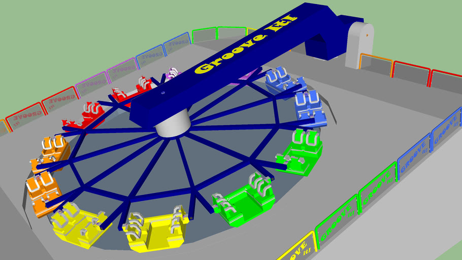 Fairground Ride: Groove It! | 3D Warehouse