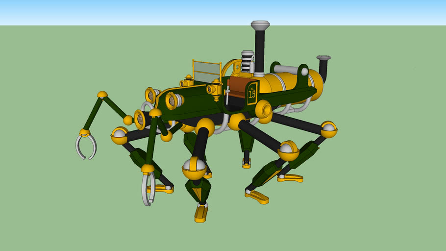 The Iron Mantis | 3D Warehouse