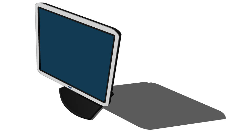 AOL LCD Monitor | 3D Warehouse
