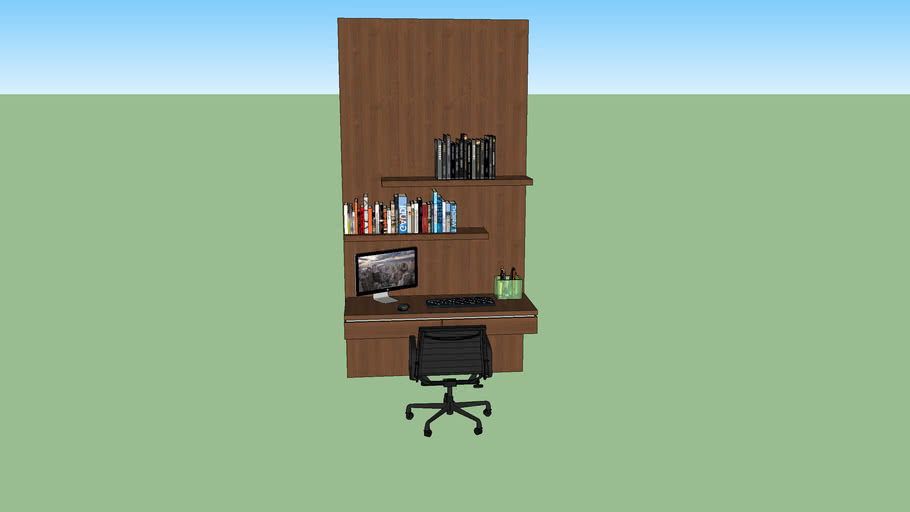 Meja kerja master room | 3D Warehouse