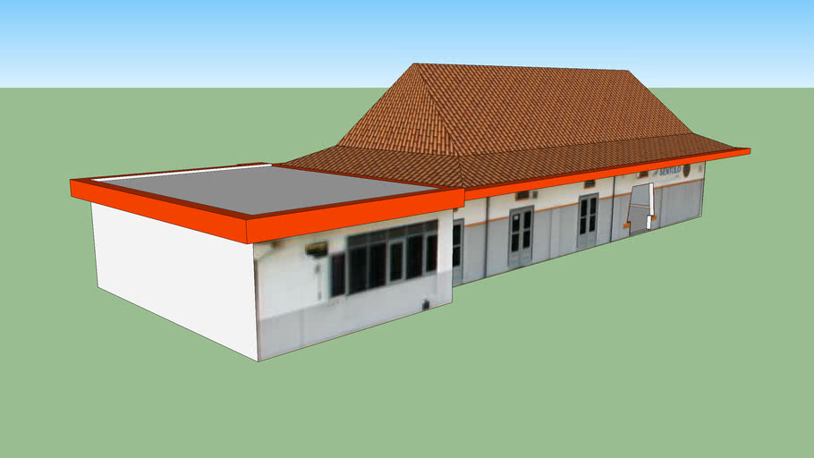 STASIUN KERETA API SENTOLO | 3D Warehouse