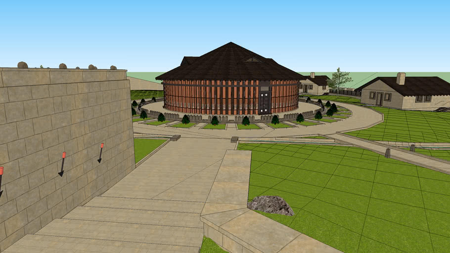 Great Round Temple v1 | 3D Warehouse